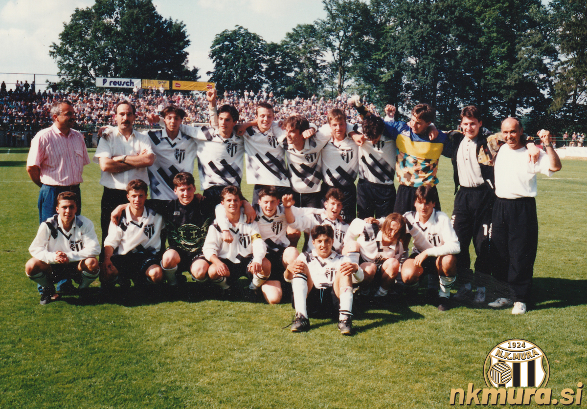 NK Mura skozi čas - sezone / 1990 - 1999 / 1994/1995
