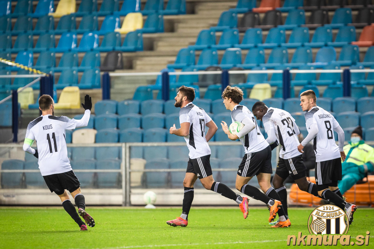 NK Mura skozi čas - Znana je končna lestvica Murine evropske skupine