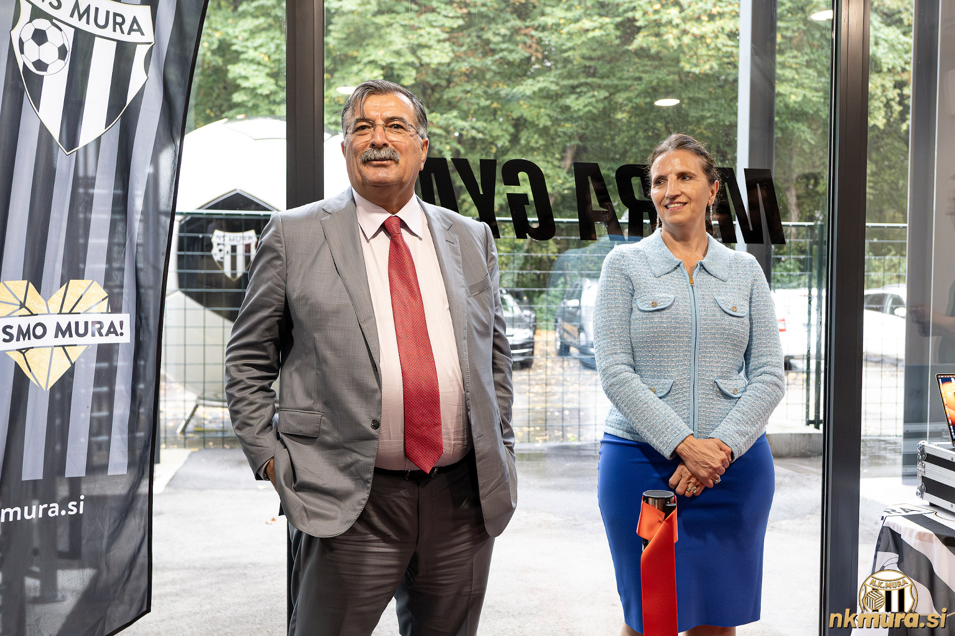 NK Mura skozi čas - Linda Juncaj slovesno odprla Murin fitnes Mura Gym