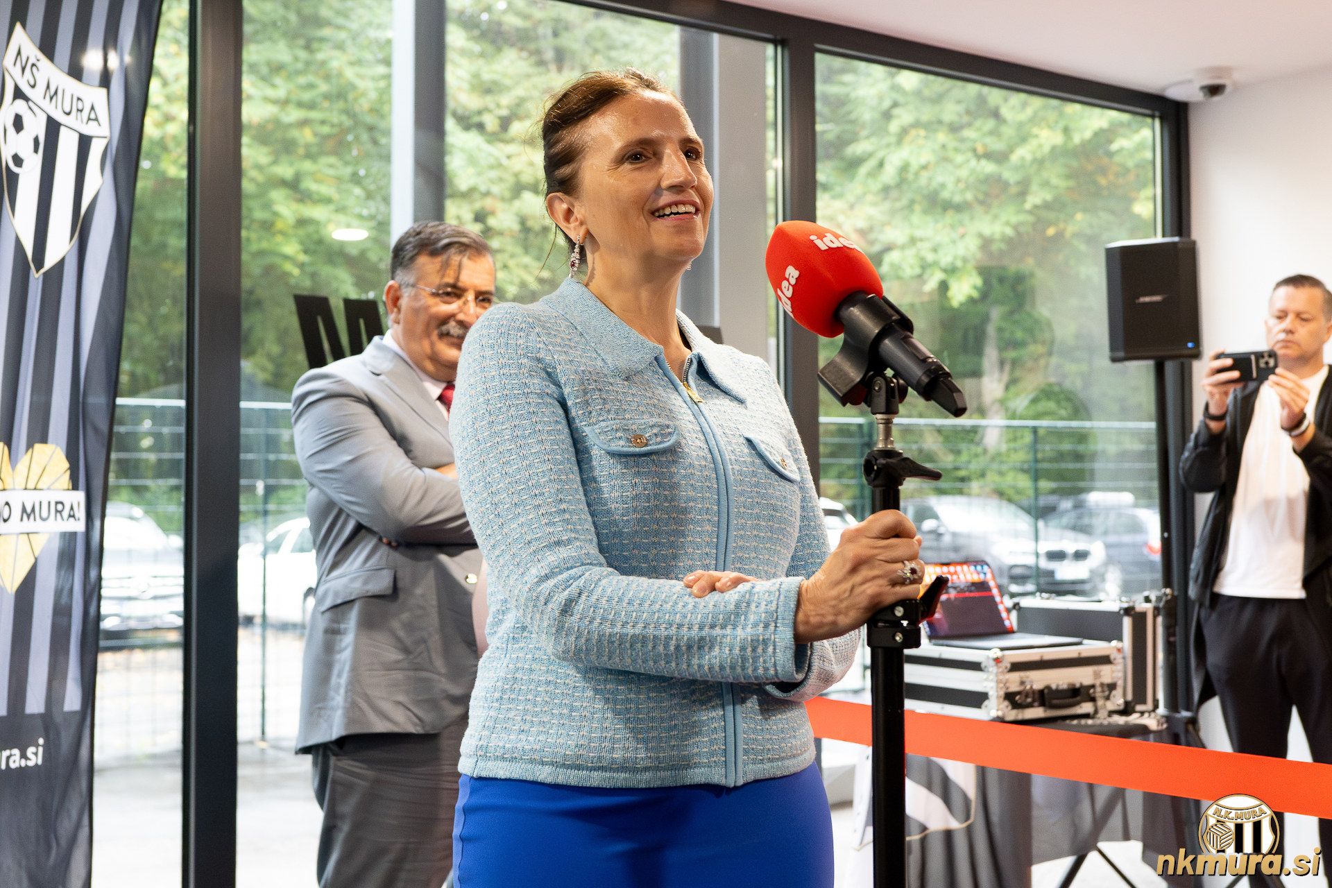 NK Mura skozi čas - Linda Juncaj slovesno odprla Murin fitnes Mura Gym