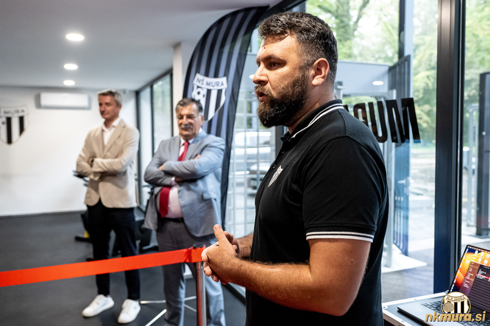 NK Mura skozi čas - Linda Juncaj slovesno odprla Murin fitnes Mura Gym